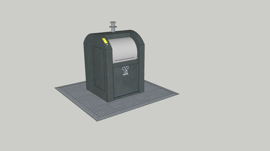 ondergrondse vuilcontainer | 3D Warehouse