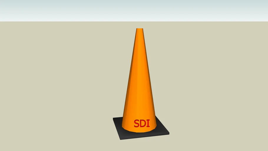 Traffic Cone | 3D Warehouse