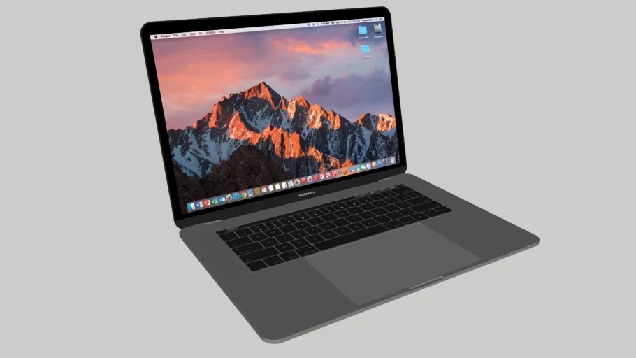 2016 MacBook Pro 15' (Space Grey) | 3D Warehouse