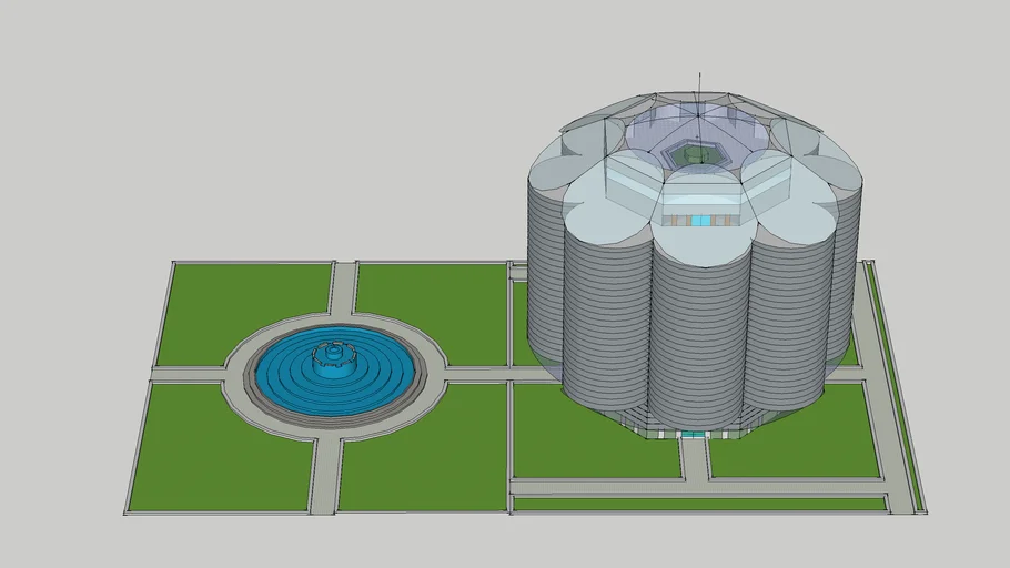 Capsule Building | 3D Warehouse