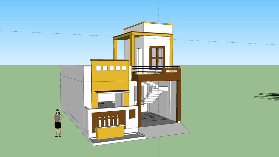 Row House Elevation | 3D Warehouse