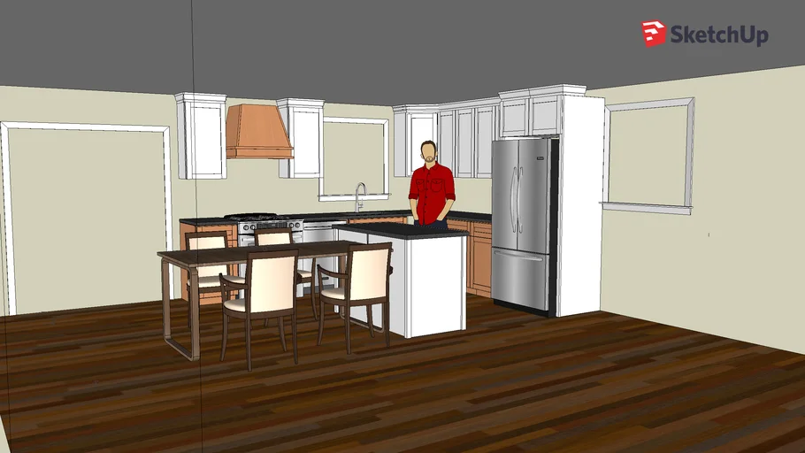 Kitchen-01-01 | 3D Warehouse
