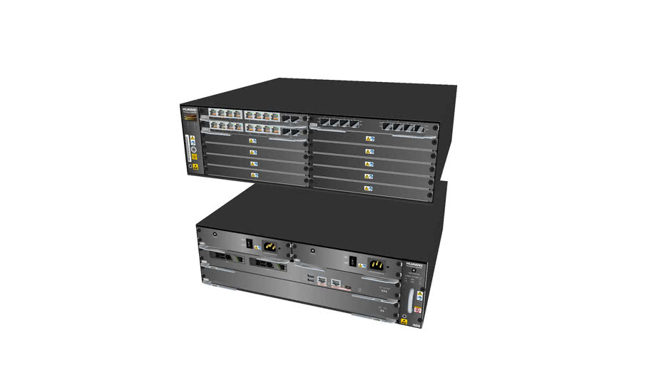 Huawei USG 6680 Firewall | 3D Warehouse