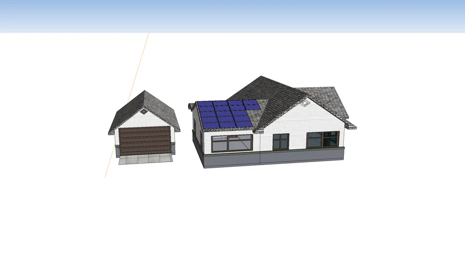 Home 03 with Solar | 3D Warehouse