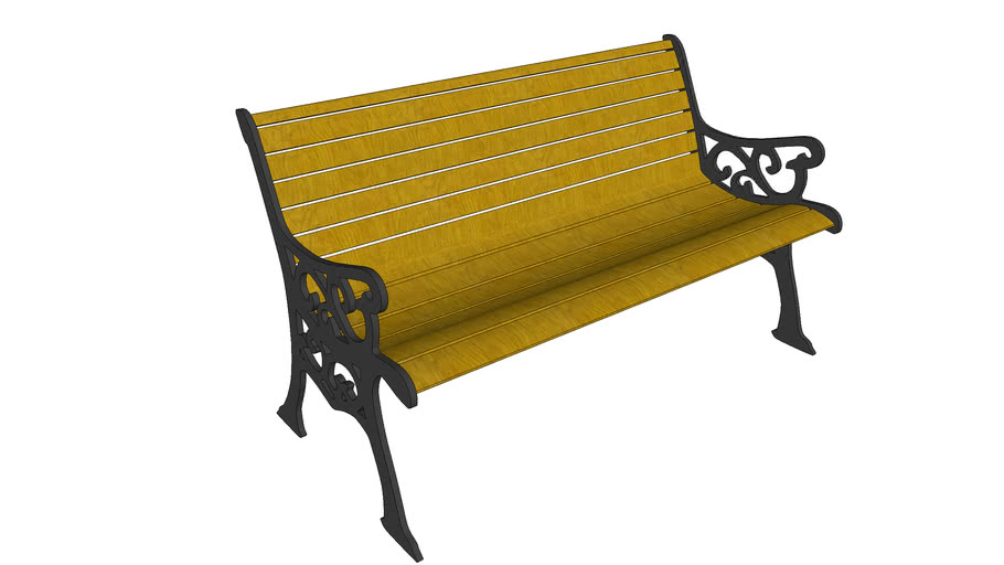 Garden Bench | 3D Warehouse