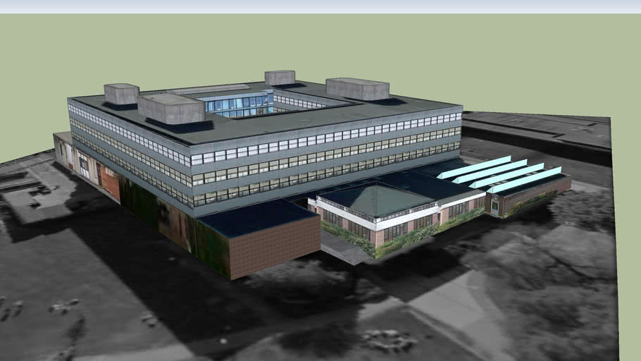 Shackleton Building, University of Southampton | 3D Warehouse