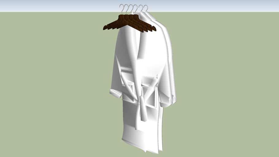 Hangers with Robes | 3D Warehouse