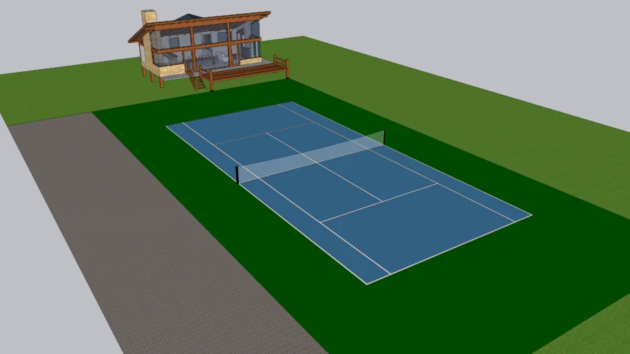 cancha de tenis | 3D Warehouse