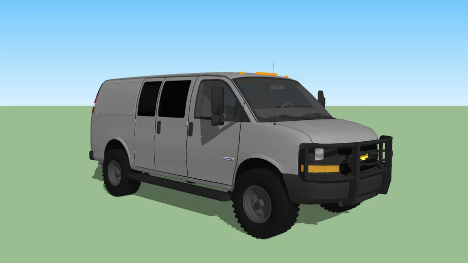 2012 Chevrolet Express 4x4 Duramax | 3D Warehouse