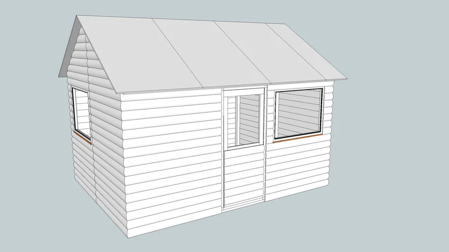 3x4 house 2 | 3D Warehouse