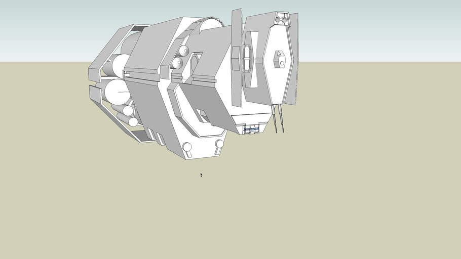 Halcyon class cruiser, Pillar of Autumn | 3D Warehouse