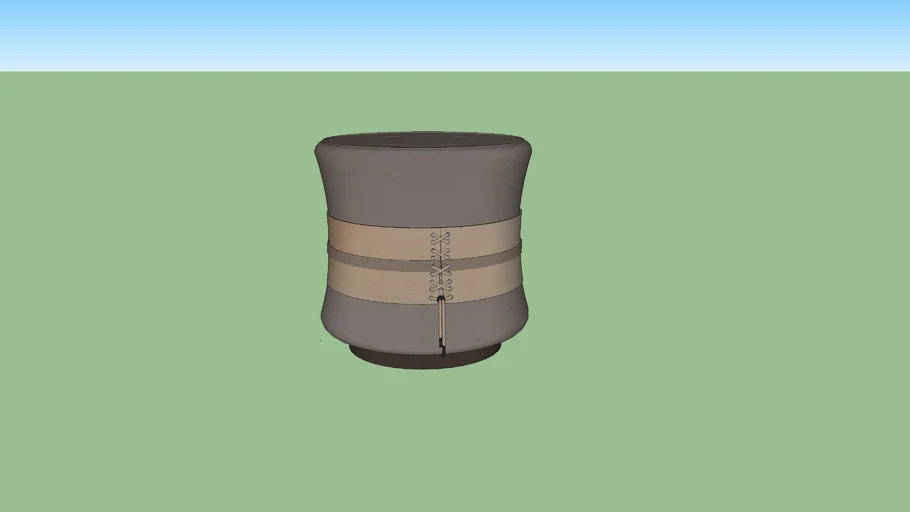 Fascetta Ottoman by Morada | 3D Warehouse