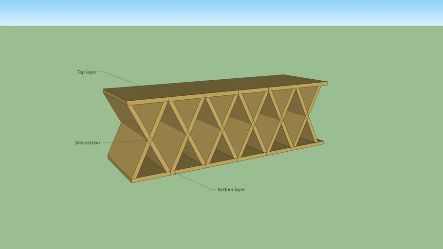 Cardboard Bridge | 3D Warehouse