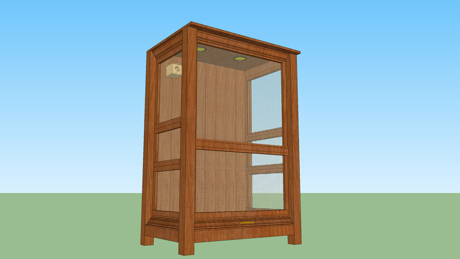 Armoire Style Finch Aviary | 3D Warehouse