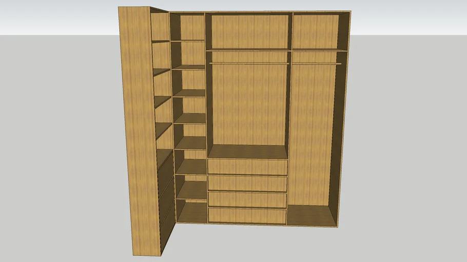 Dressing en L | 3D Warehouse