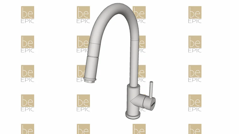 Misturador Monocomando Tramontina Arko Plus | 3D Warehouse