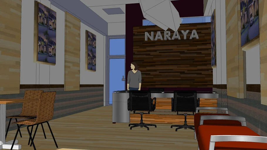Sales Office Interior | 3D Warehouse
