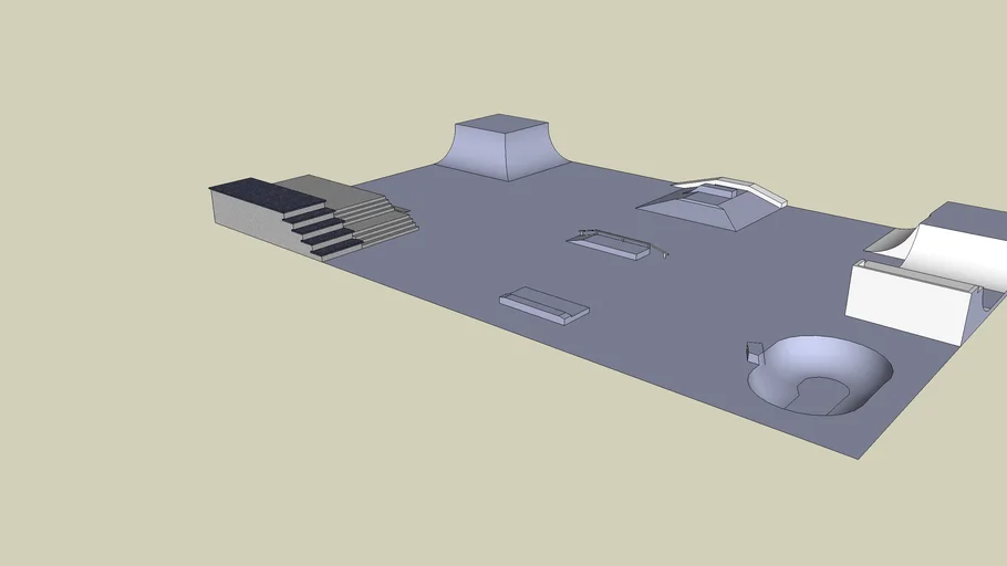 LeMars Skatepark Remix | 3D Warehouse