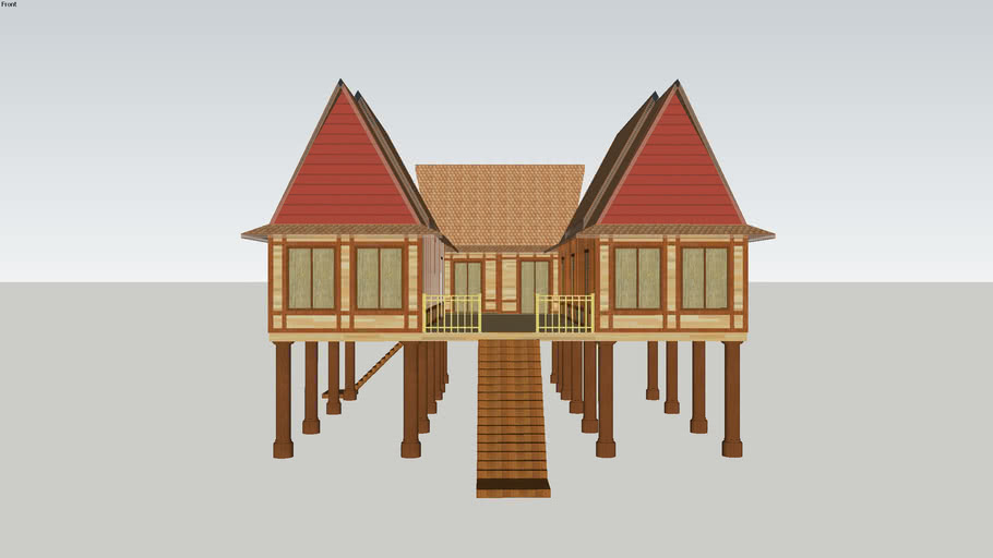 Khmer House | 3D Warehouse