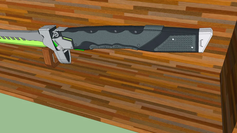 Genji's Sword - Dragon Sword Overwatch | 3D Warehouse
