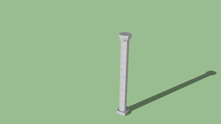 Simple Column | 3D Warehouse