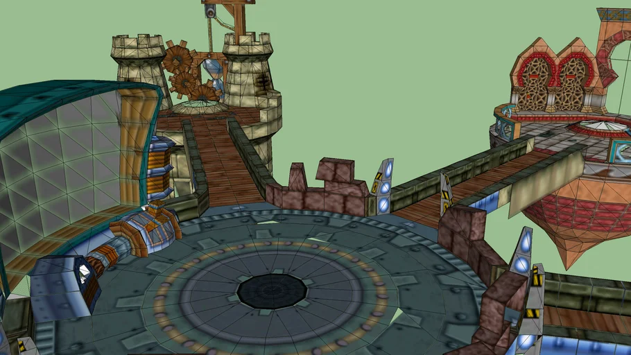 Crash 3 Warp room | 3D Warehouse