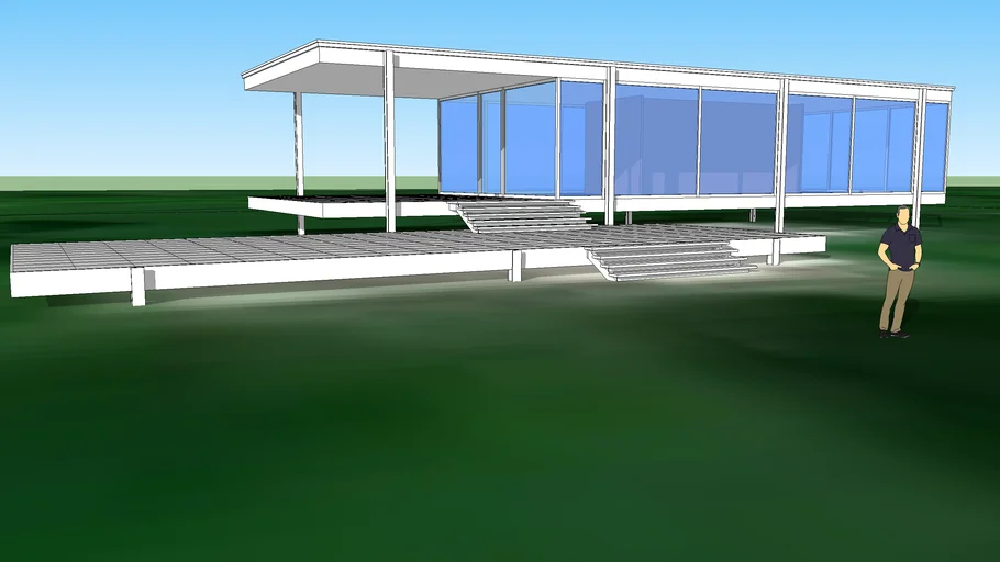 Casa Farnsworth | 3D Warehouse