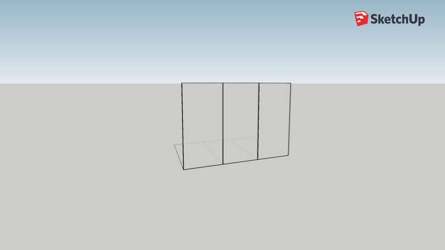Glass panel 02 | 3D Warehouse