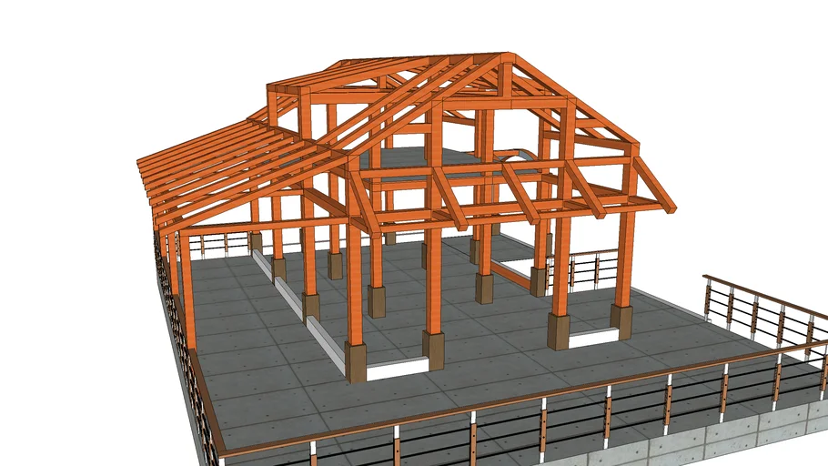 Frame House | 3D Warehouse