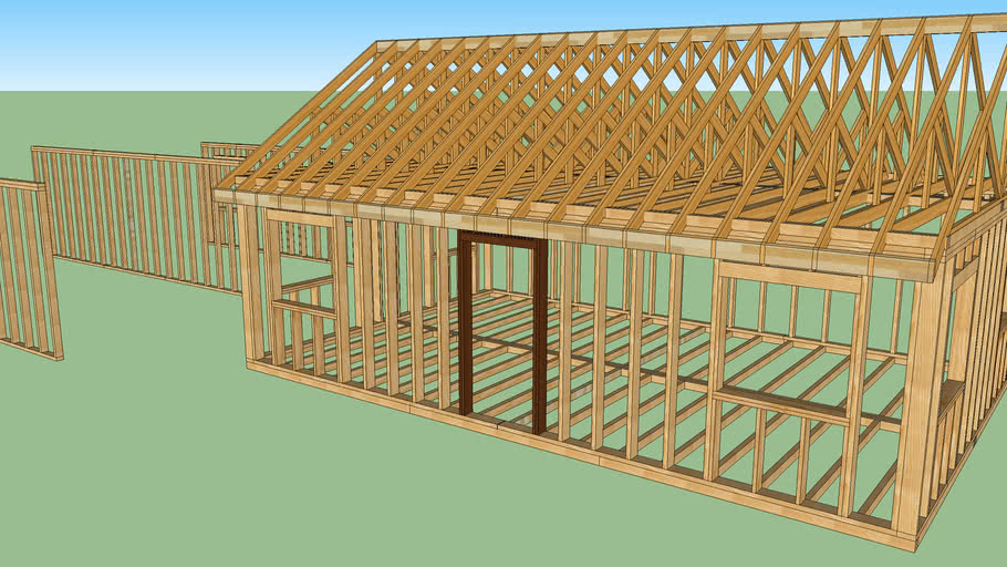 Sketchup Timber House components.skp | 3D Warehouse