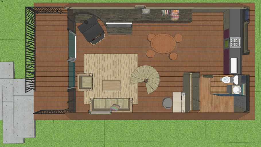 A FRAME HOUSE | 3D Warehouse