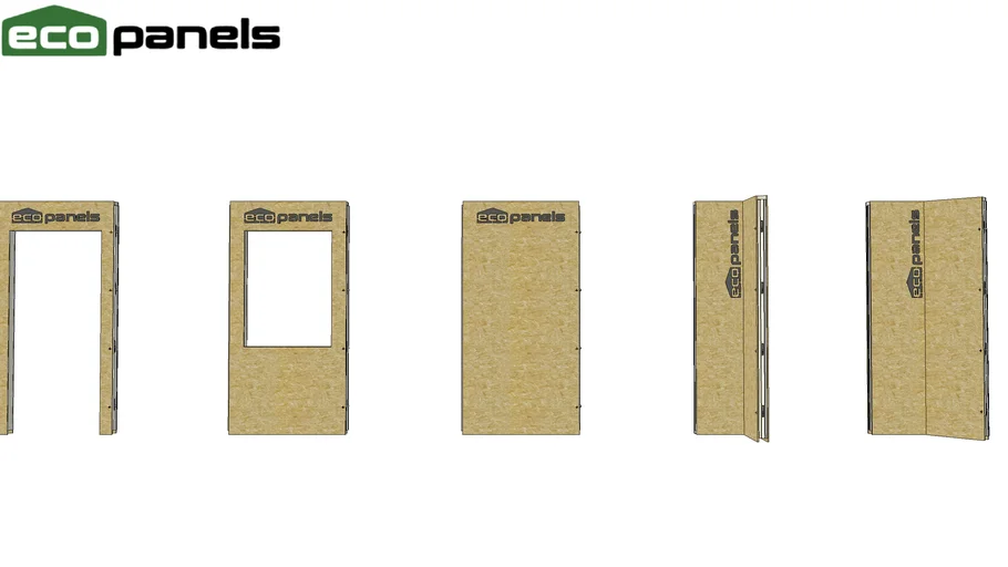 eco-panels-standard-8'-panels | 3D Warehouse