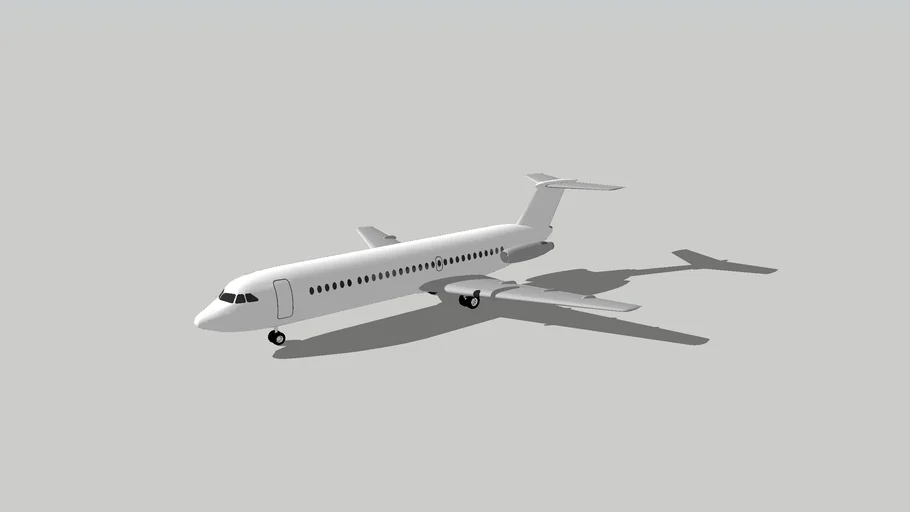 Template] BAC 1-11-500/510 | 3D Warehouse