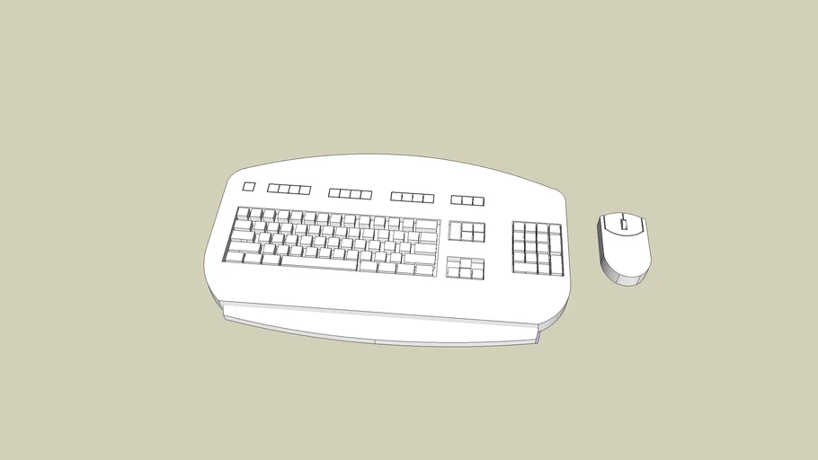 Keyboard and Mouse | 3D Warehouse