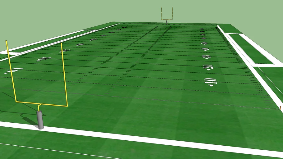 Football Field | 3D Warehouse