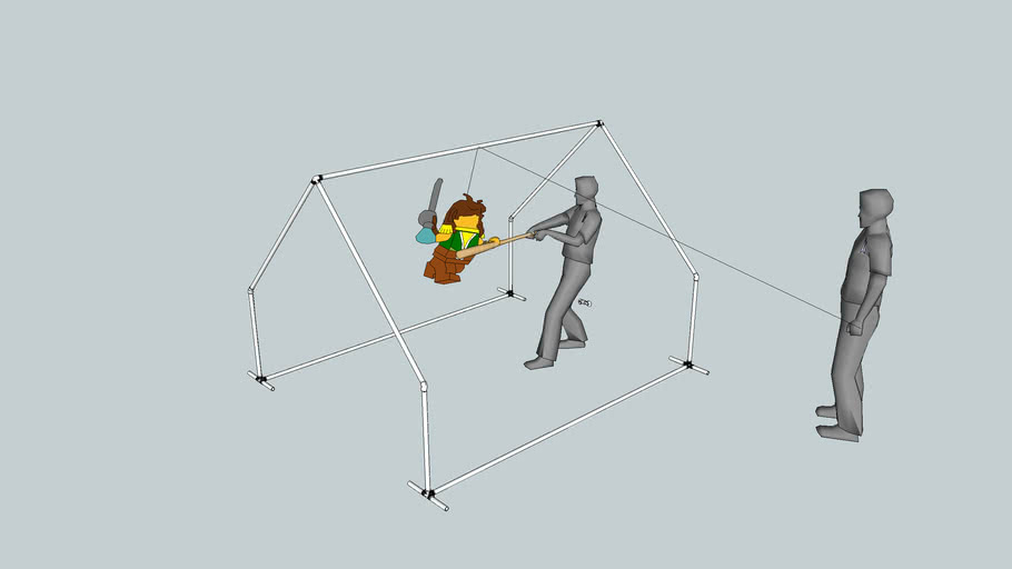 PVC Pinata stand | 3D Warehouse