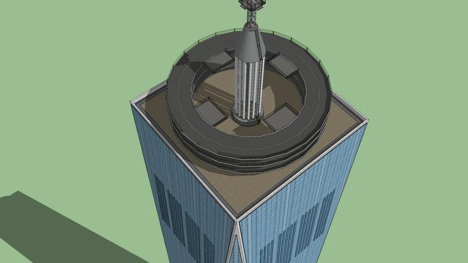 1 WORLD TRADE CENTER ( WTC - Freedom Tower ) by Elmer Rivera ( Edificios-Rascacielos) | 3D Warehouse