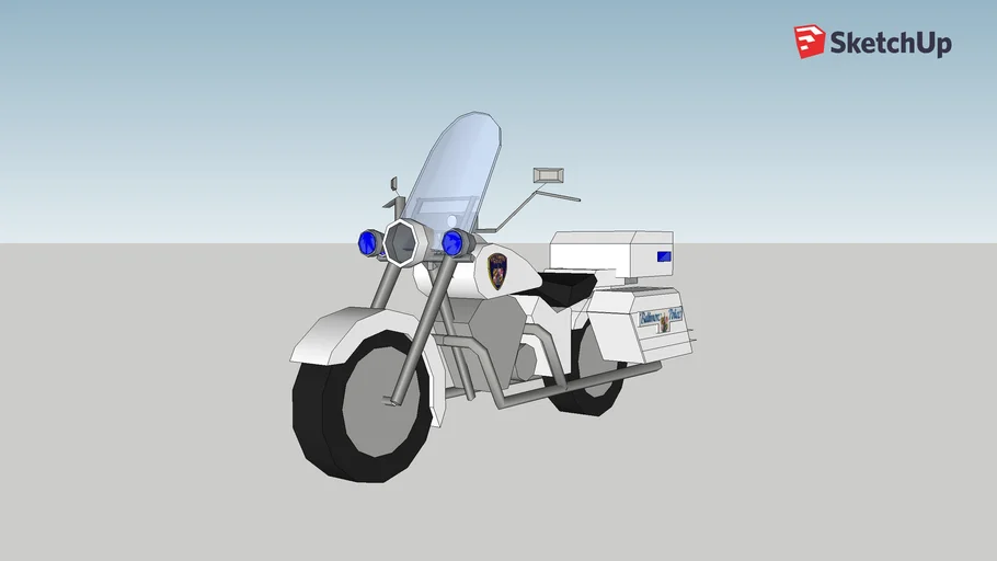 Baltimore City Police Motorcycle | 3D Warehouse