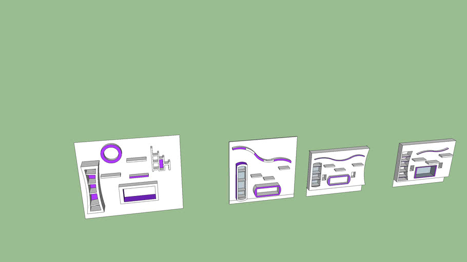 rigips tv polica | 3D Warehouse