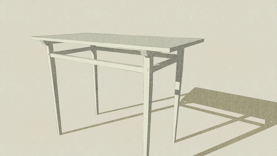 small desk | 3D Warehouse