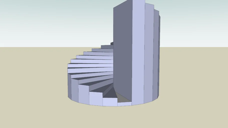 Spiral staircase | 3D Warehouse