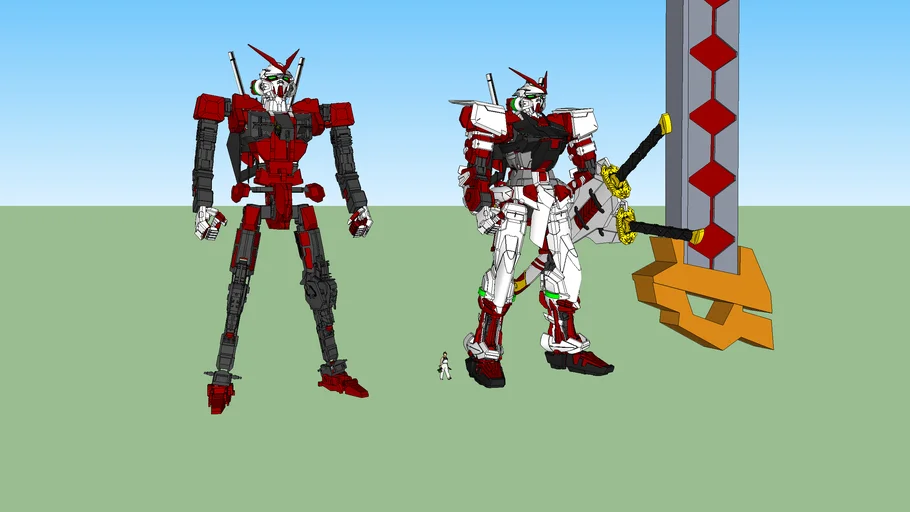 Astray Red Frame | 3D Warehouse
