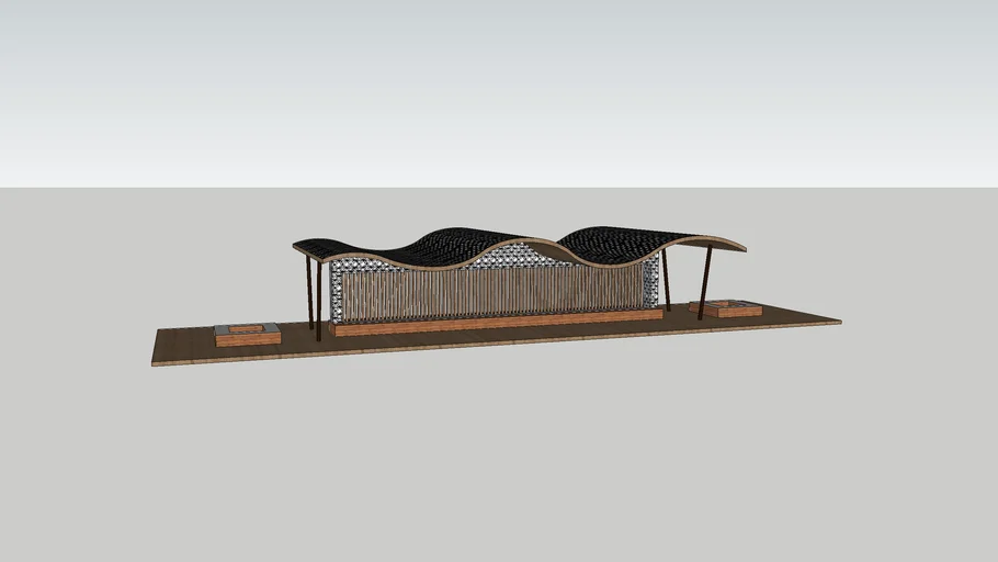 NUTTALL_Cameron_ARCH1101_Project 2_Sketchup Model | 3D Warehouse