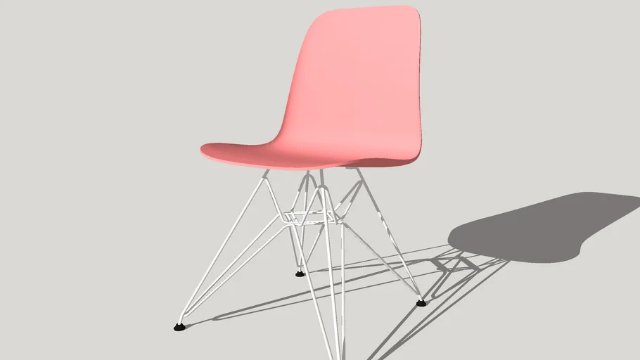 Industrial pink chair - GAUDY design chair | 3D Warehouse