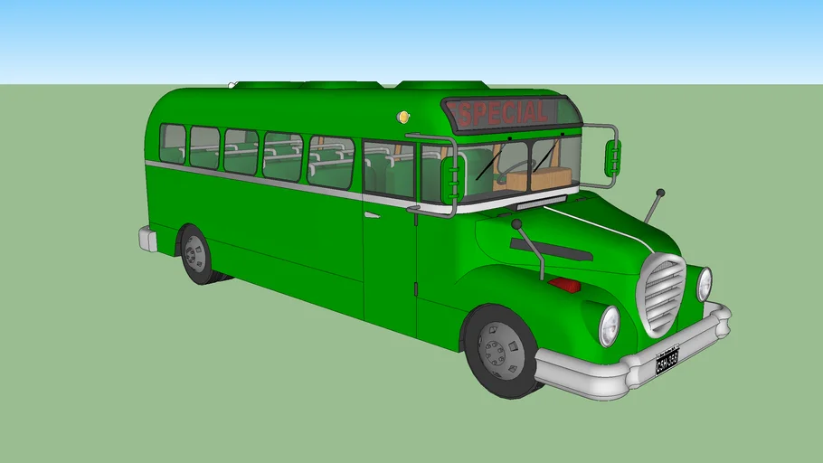 Antiguo autobús Man | 3D Warehouse