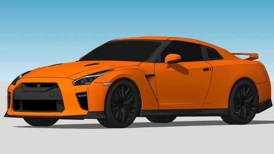 2017 Nissan GTR R35 | 3D Warehouse