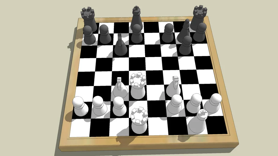 Battery (chess) | 3D Warehouse
