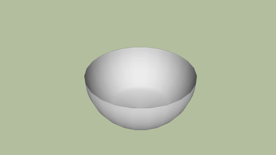 Bowl | 3D Warehouse