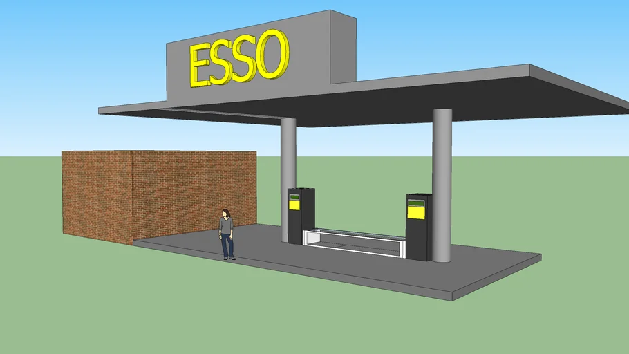 Fuel Station | 3D Warehouse