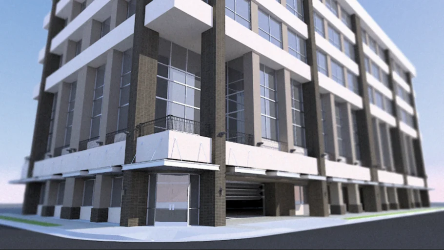 Contemporary Building Concept | 3D Warehouse